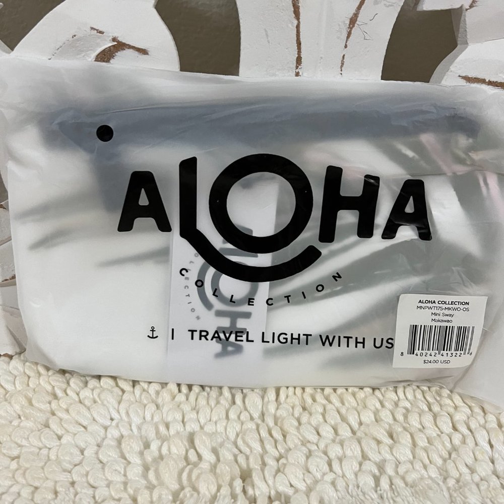 Aloha Collection Mini Pouch Sway Nwt - Gem